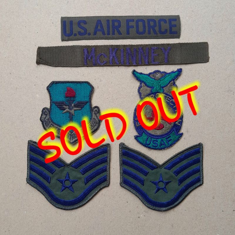 Jual Patch Set Issue Us Army USAF Second Original Cabutan for M65 OG ...