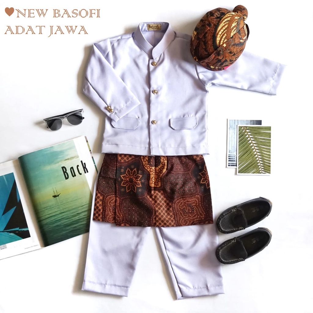 Jual SETELAN BASOFI ADAT JAWA ANAK/BASOFI TEDAK SINTEN | Shopee Indonesia