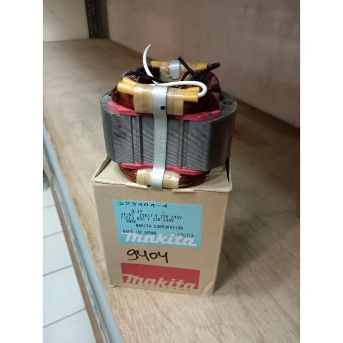 Jual Field / Stator Mesin Belt Sander Makita 9404 / 9920 Asli / Ori ...