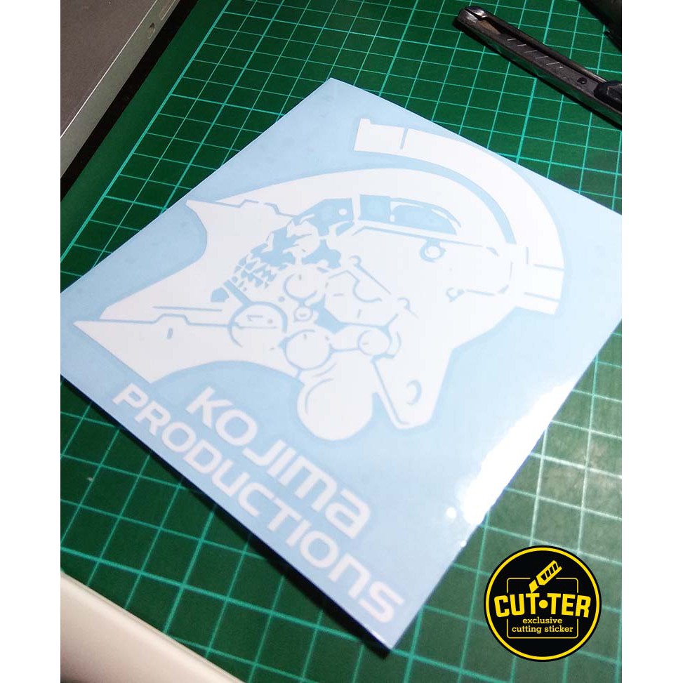 Jual cutting sticker KOJIMA PRODUCTIONS | Shopee Indonesia