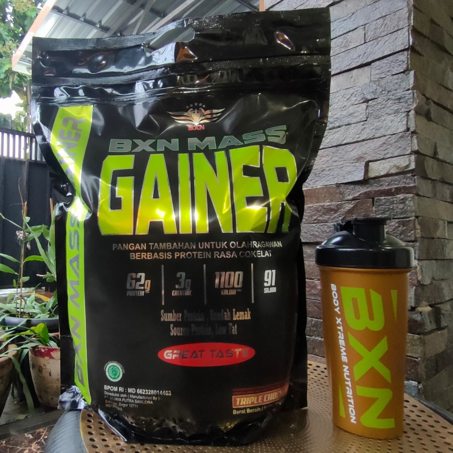 Jual SUSU PENAMBAH BERAT BADAN BXN EXTREME MASS GAINER 15 LBS FREE ...