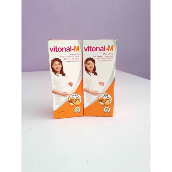 Jual VITONAL M SIRUP (MEMBANTU MEREDAKAN RASA MUAL DAN MUNTAH PADA MASA ...