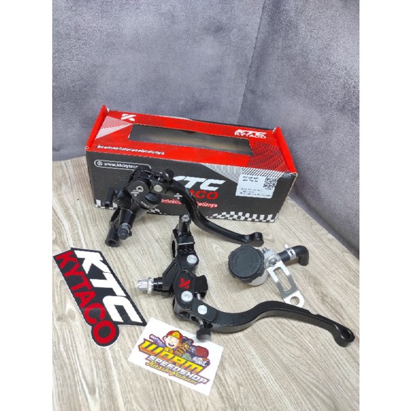 Jual Master rem ktc kytaco new 7nb Kiri Kanan Universal Black | Shopee Indonesia