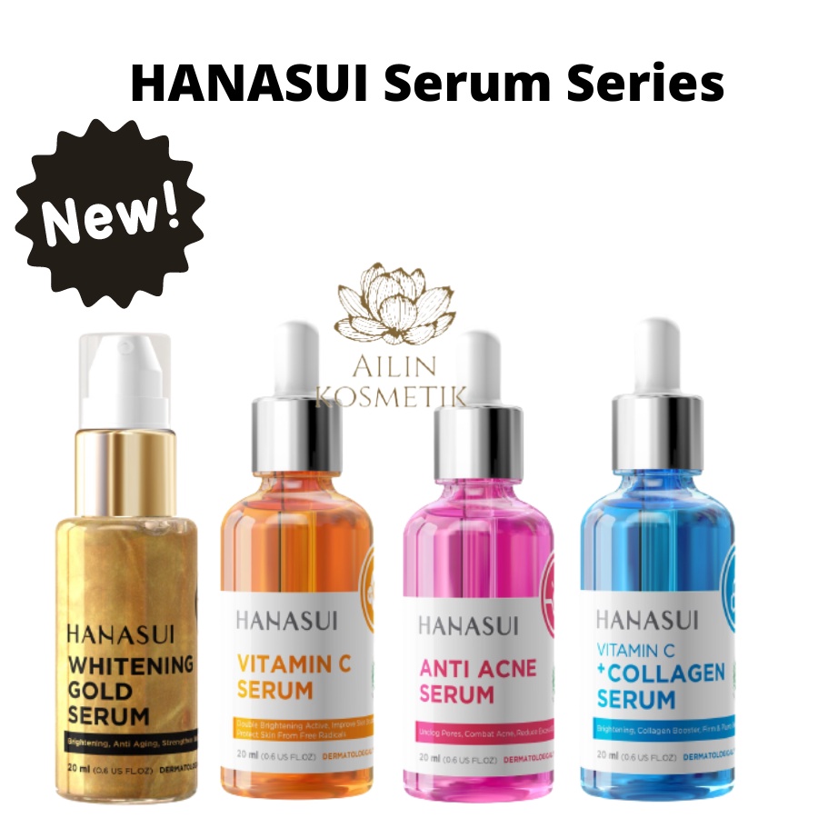 Jual Lia Beauty HANASUI Serum Series | Vit C + Collagen | Serum Anti ...