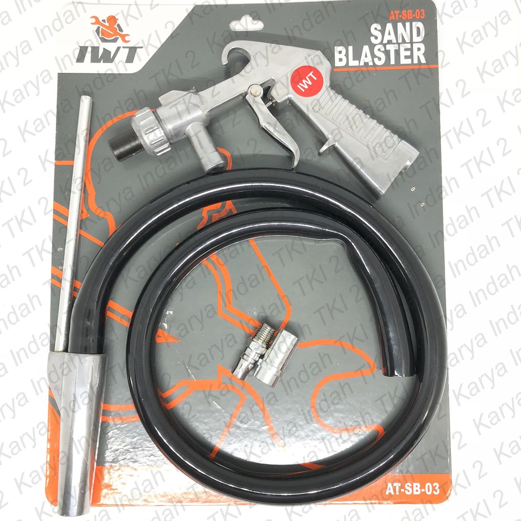 Jual Air Sandblast Gun IWT Sand Blaster SandBlaster Tembakan Pasir Kaca | Shopee Indonesia