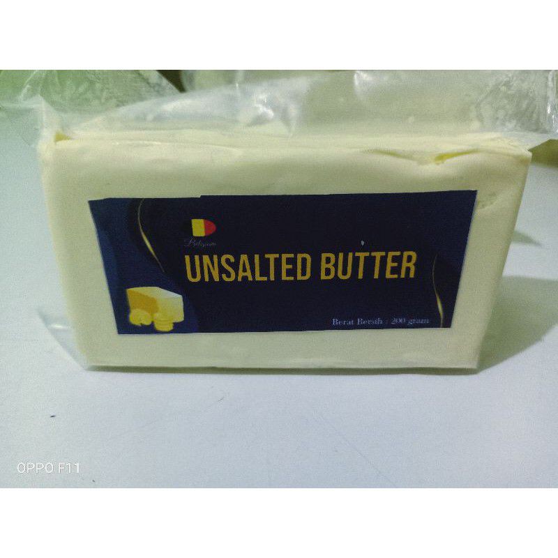 Jual UNSALTED BUTTER BELGIA | Shopee Indonesia