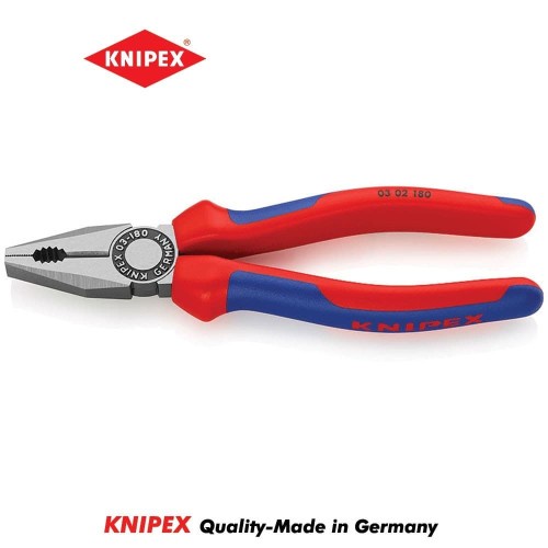 Jual KNIPEX TANG KOMBINASI 7" ORIGINAL MADE IN GERMANY 03 02 180 ...