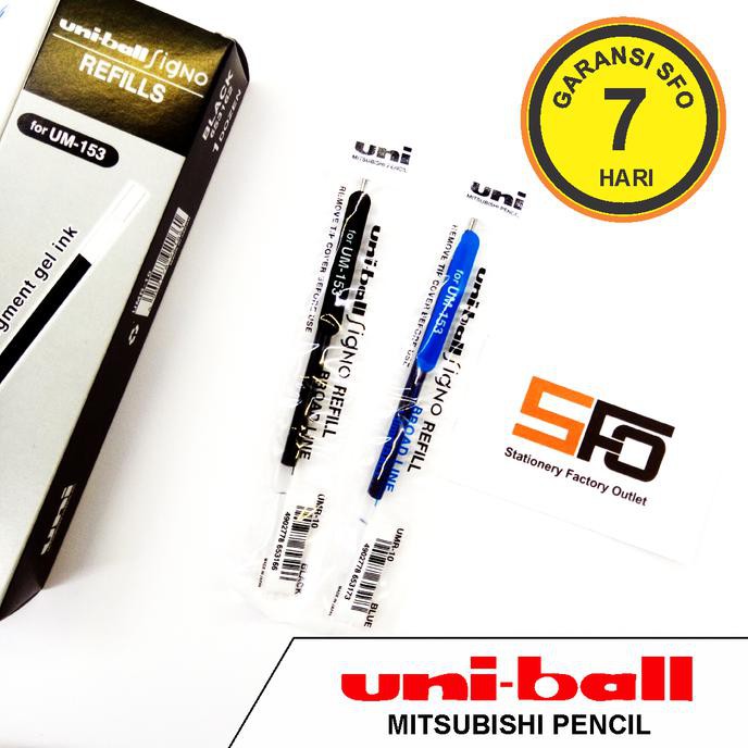 Jual Produk Terbaik] Refill Pen Uniball Umr-10 - Hitam | Shopee Indonesia