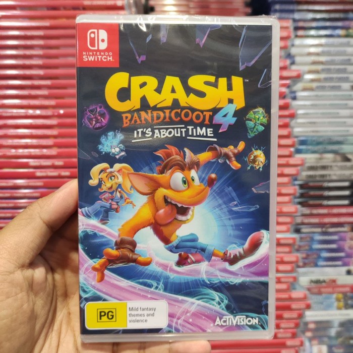 Jual Crash Bandicoot 4 Its it's About Time Nintendo Switch | Shopee Indonesia