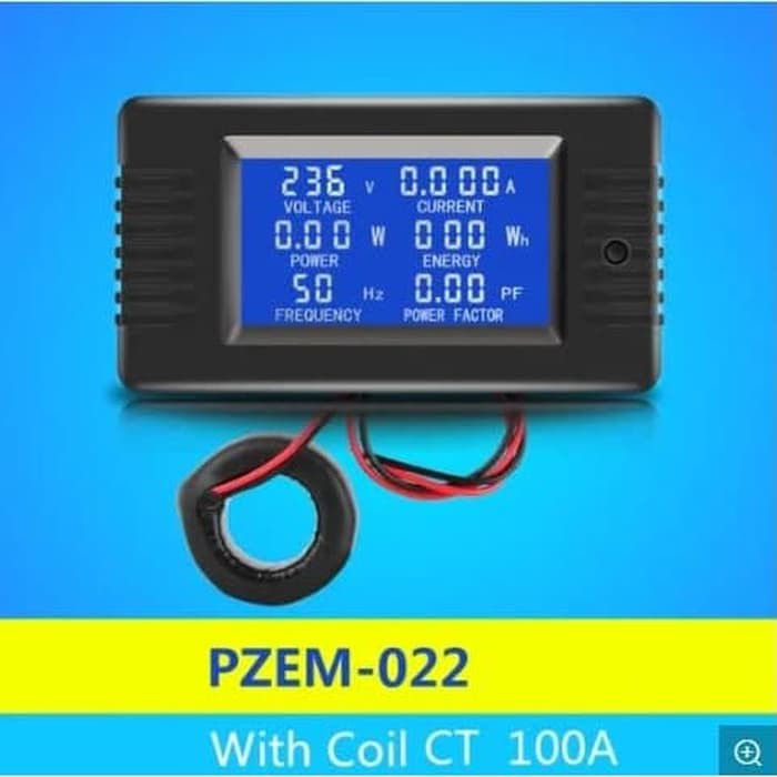 Jual Jual PZEM-022 AC 6in1 Volt Amp Watt Energy Frequency Power Factor ...