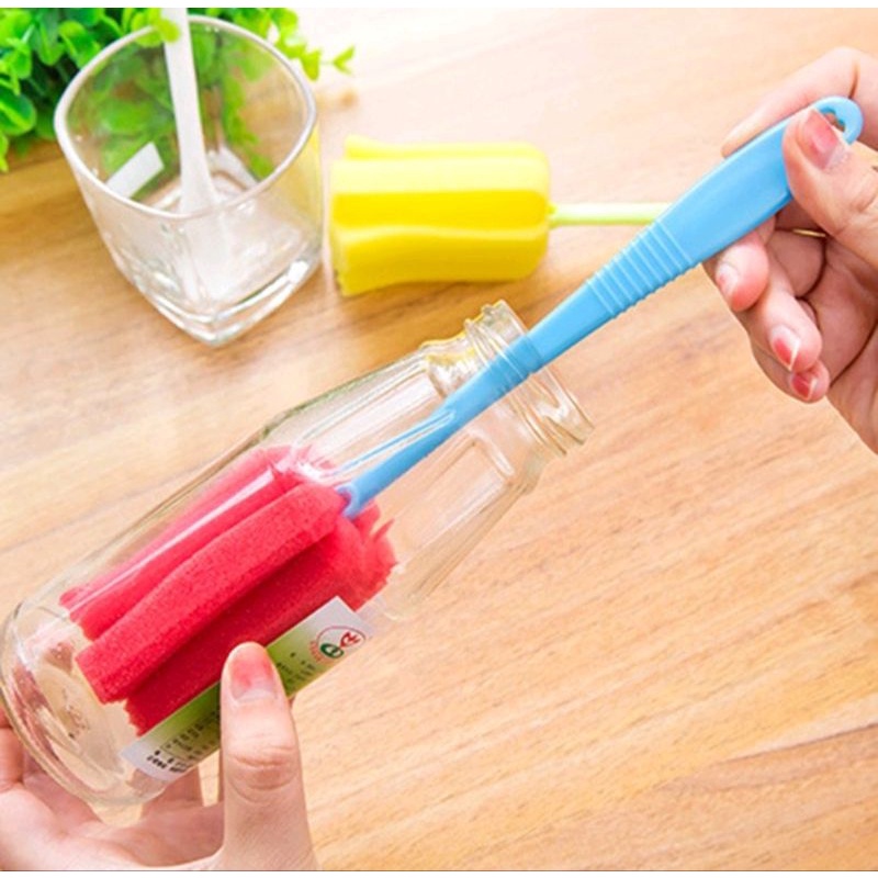 Jual SPONS BUSA PENCUCI BOTOL DAN GELAS PENCUCI GLASS CLEANER SIKAT ...