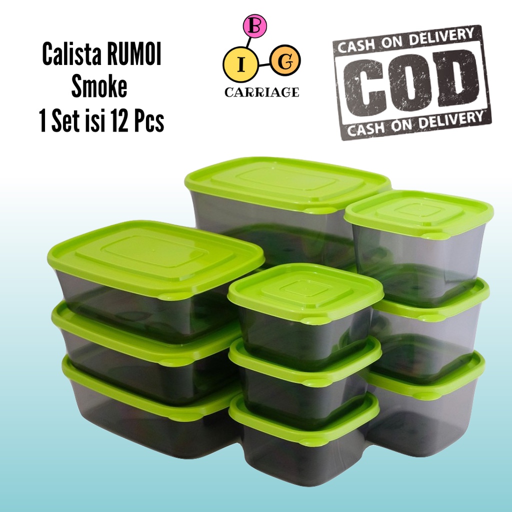 Jual KOTAK MAKAN PERLENGKAPAN DAPUR TEMPAT PENYIMPANAN MAKANAN CALISTA ...