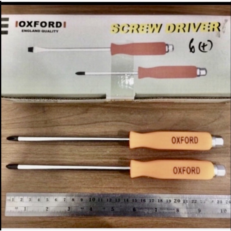 Jual 6” (+) (-) oxford Obeng ketok 6 + - obeng tembus 25cm obeng magnet ...