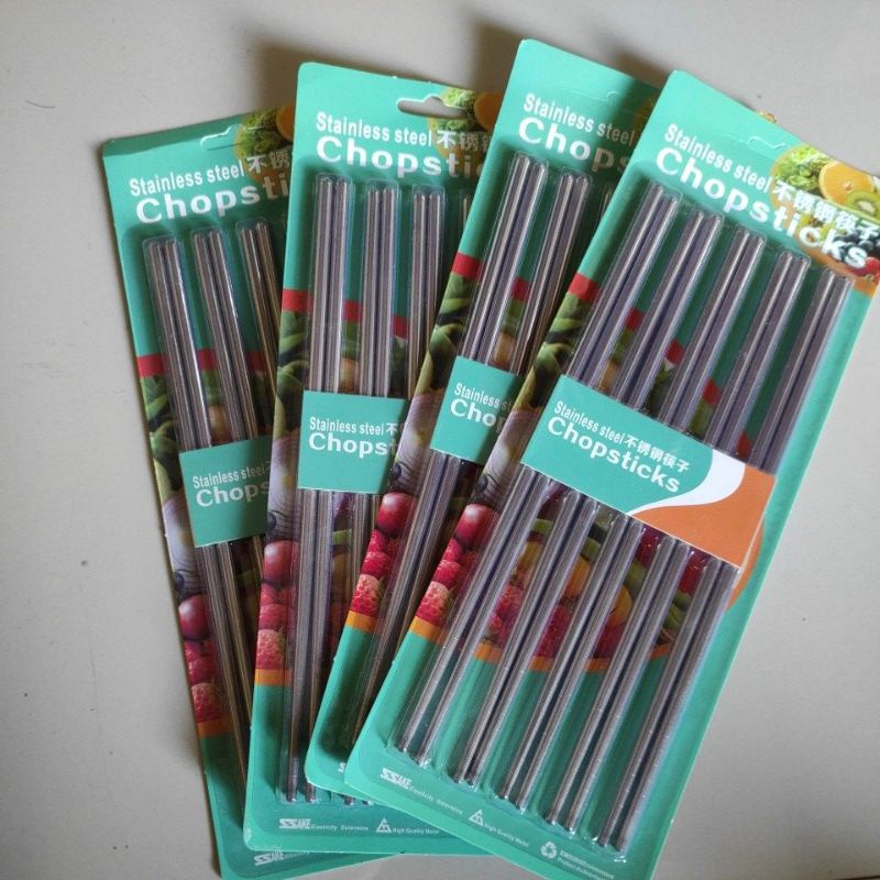 Jual chopsticks/sumpit/stainless steel/sumpit murah/chopsticks ...