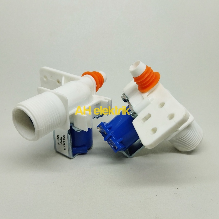 Jual selenoid water inlet valve kran air mesin cuci LG DC 12V SW-04 ...