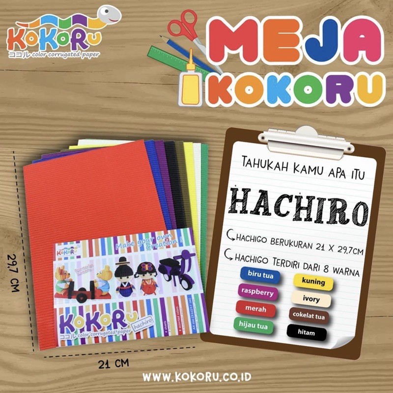 Jual Kokoru Paper A4 / Kertas Kokoru / Kertas Kerajinan Tangan / Kertas ...