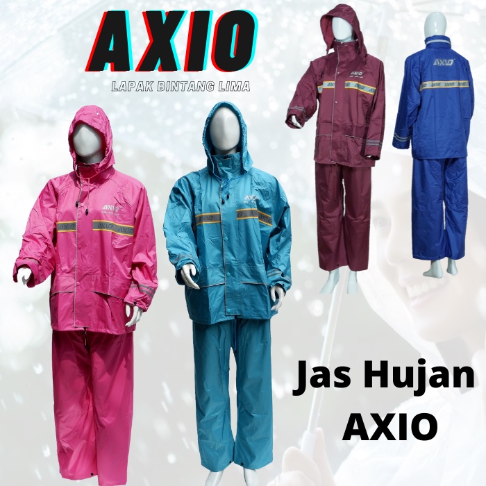 Jual Jas Hujan Mantel Mantol Axio Asrio Original Jaket Celana Setelan ...