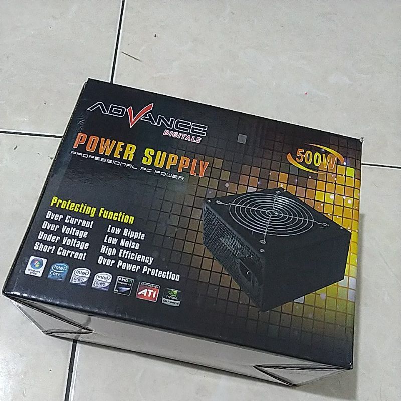 Jual POWER SUPPLY ADVANCE 500W | Shopee Indonesia
