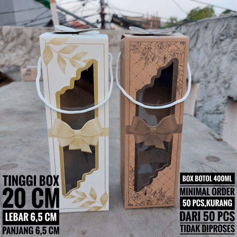 Jual Box botol untuk yang ukuran 400ml | Shopee Indonesia