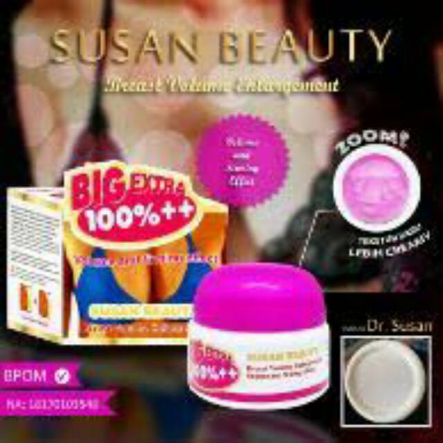 Jual DR SUSAN BEAUTY BPOM ORIGINAL - CREAM DR SUSAN PEMBESAR DAN ...
