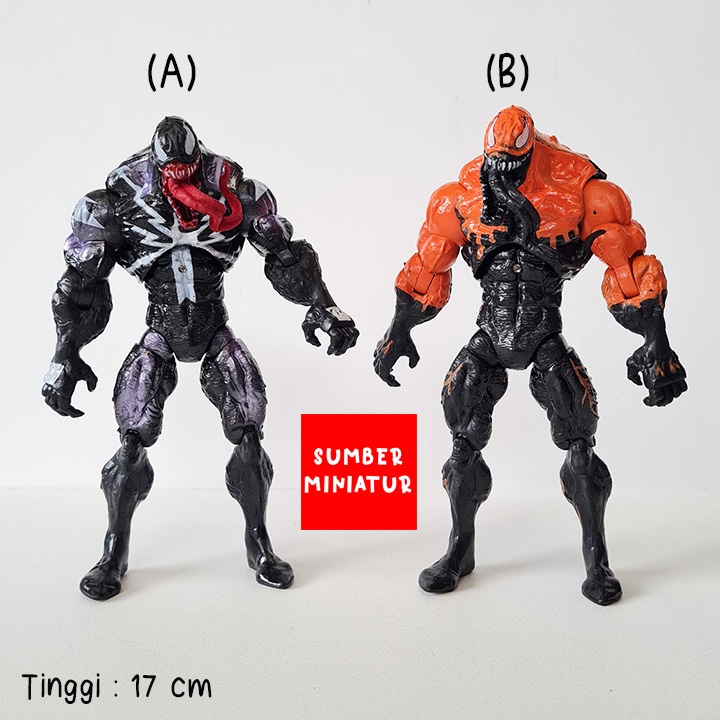 Jual Action Figure Venom Lets be Carnage Musuh Spiderman | Shopee Indonesia