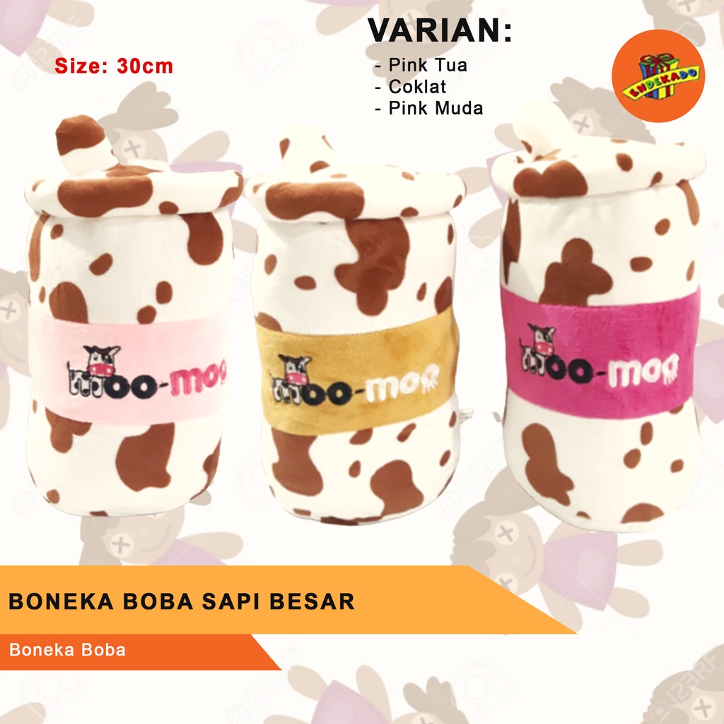 Jual BONEKA BOBA SAPI BESAR - Boneka Boba Makassar | Shopee Indonesia