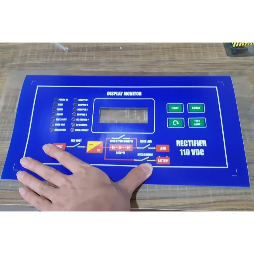Jual Custom Print Cetak Panel Box Bahan Mika - Keypad - Display - Logo ...