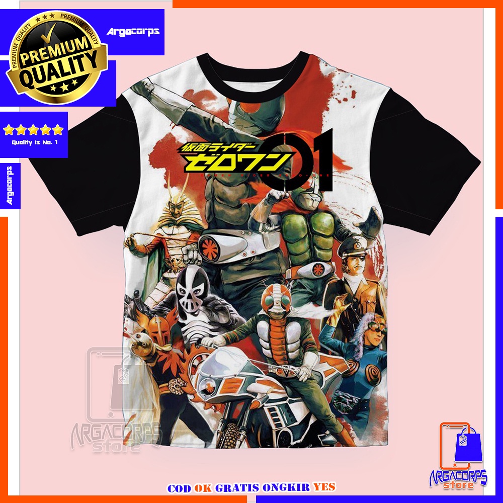 Jual Kaos Anak 3D Baju Anak Kamen Rider Classic Baju Distro - Argacorps ...