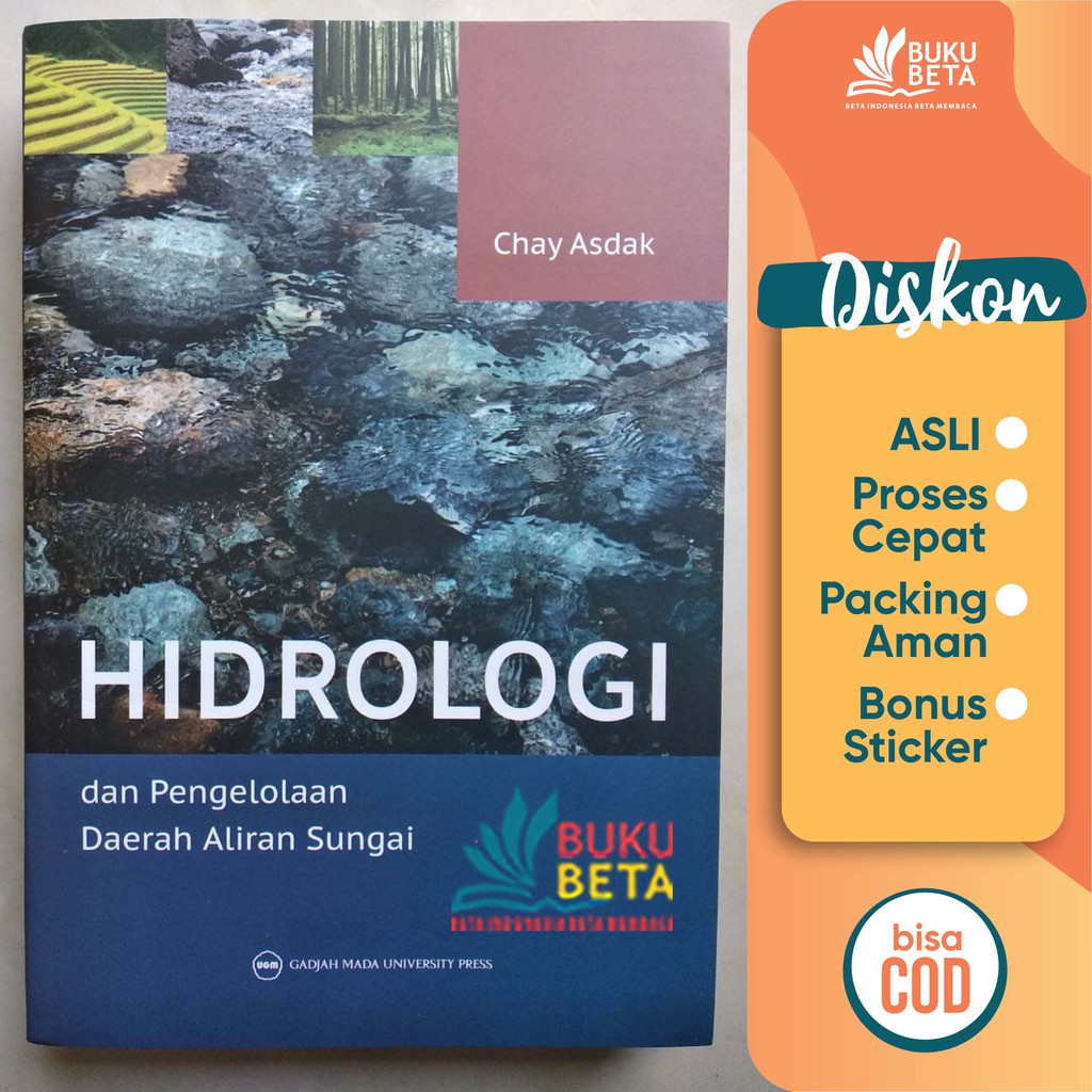 Jual Hidrologi dan Pengelolaan Daerah Aliran Sungai - Chay Asdak ...