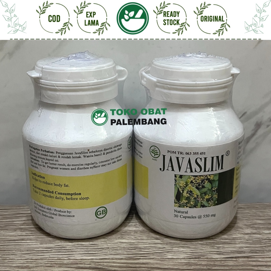 Jual JAVASLIM 30 KAPSUL MENGURANGI LEMAK BADAN kurus langsing slim JAVA ...