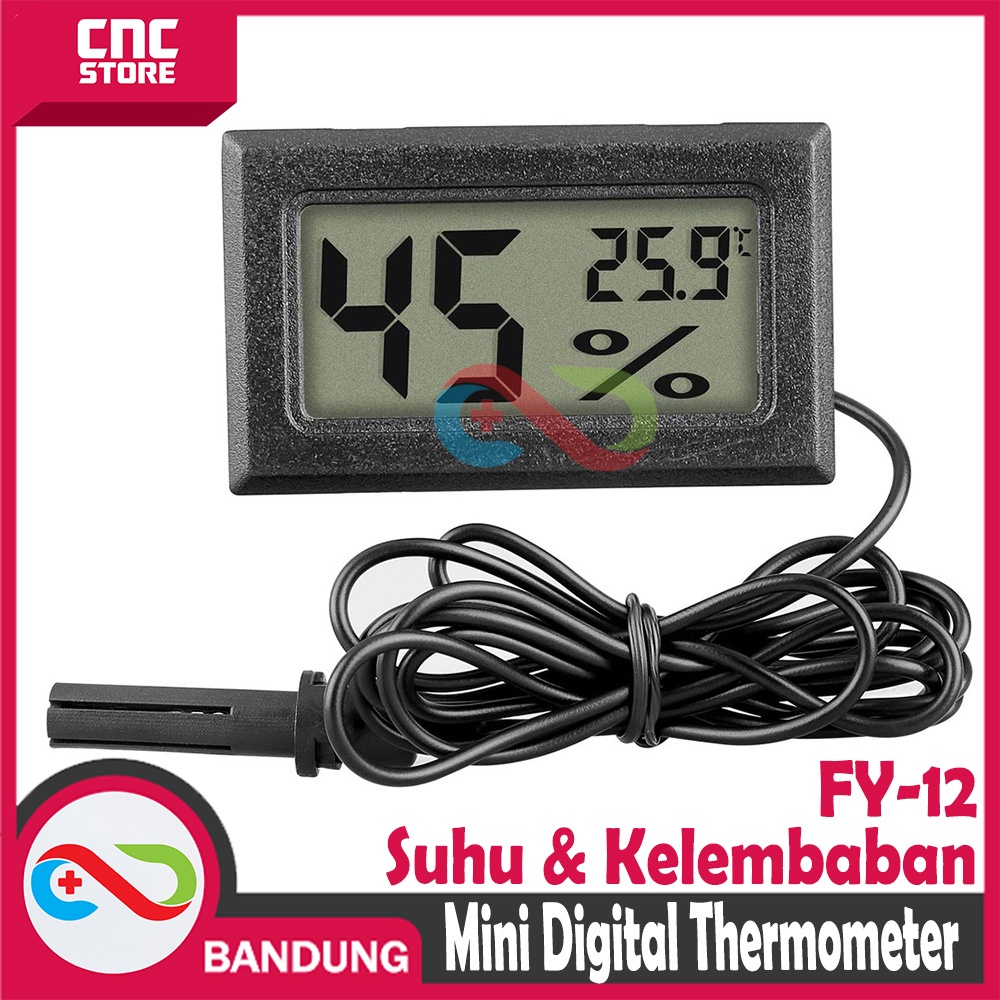 Jual Digital Hygrometer Thermometer Humidity – Pengukur Suhu ...