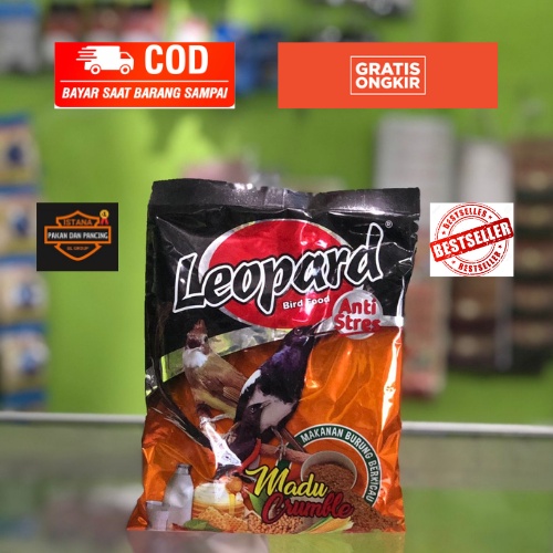 Jual LEOPARD MADU CRUMBLE VOER KASAR PUR PAKAN MAKANAN BURUNG MURAI ...