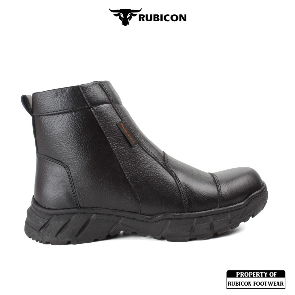 Jual SEPATU ORIGINAL RUB TRACK / RUBICON SAFETY PRIA KING ZIPER BOOTS ...
