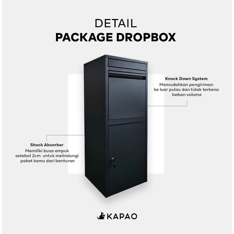 Jual Kotak Surat Kotak Paket Rumah High Quality Kapao large | Shopee ...