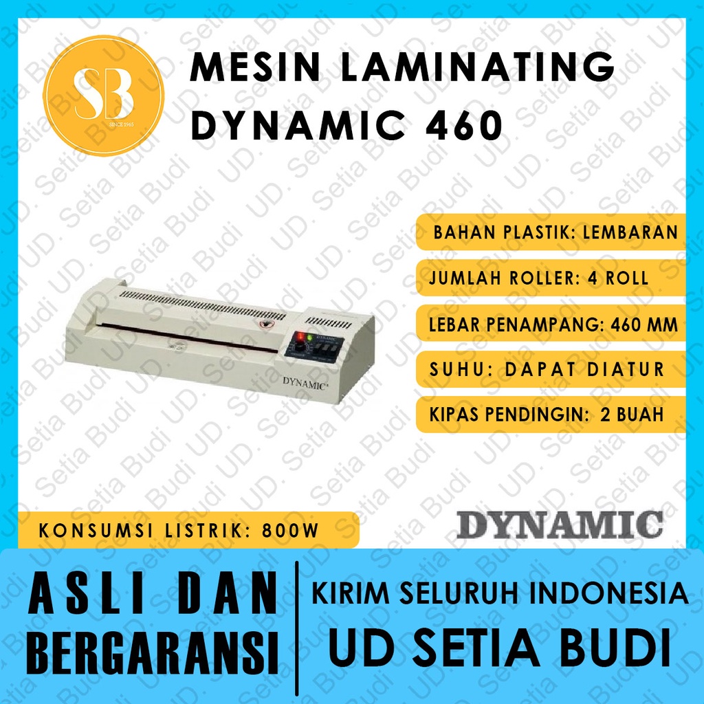 Jual Mesin Laminating Dynamic 460 Asli dan Bergaransi | Shopee Indonesia