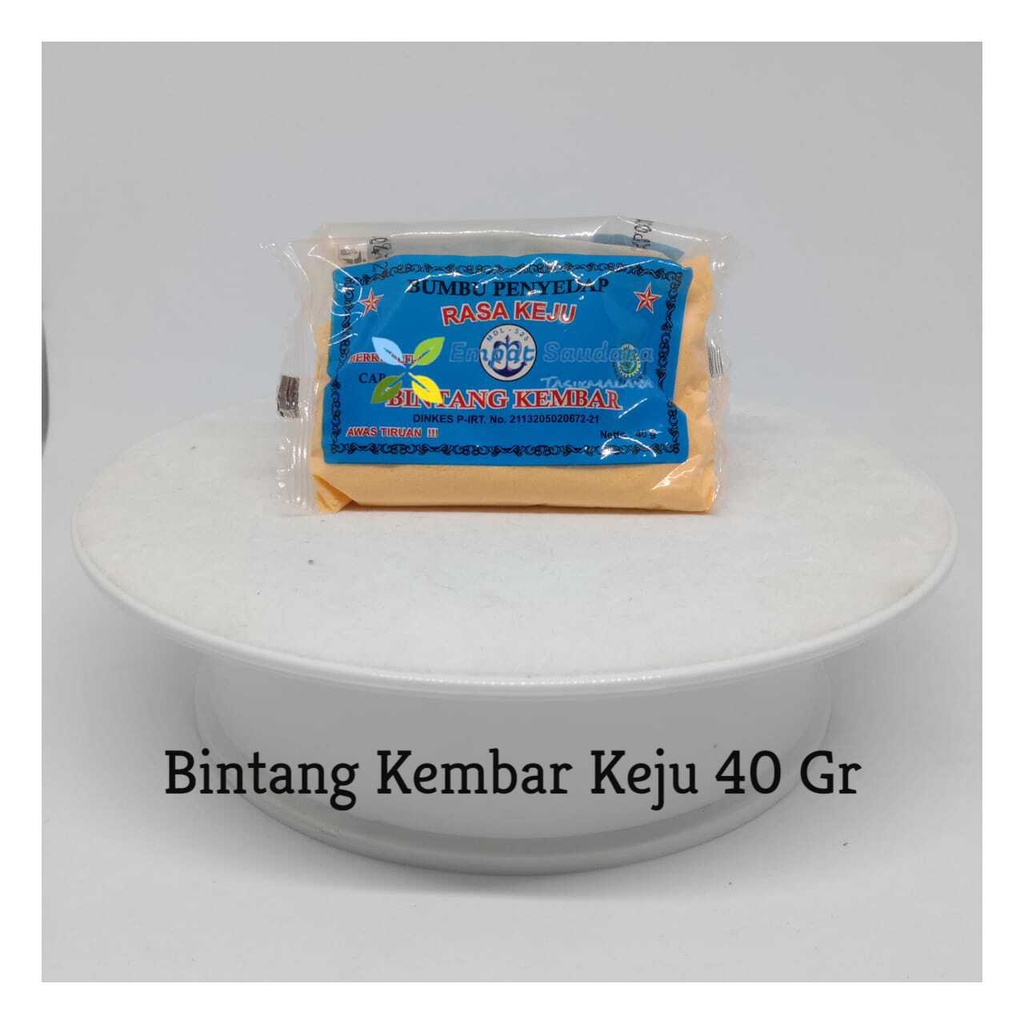 Jual BUMBU PENYEDAP RASA KEJU MERK BINTANG KEMBAR KEMASAN 40 GR ...