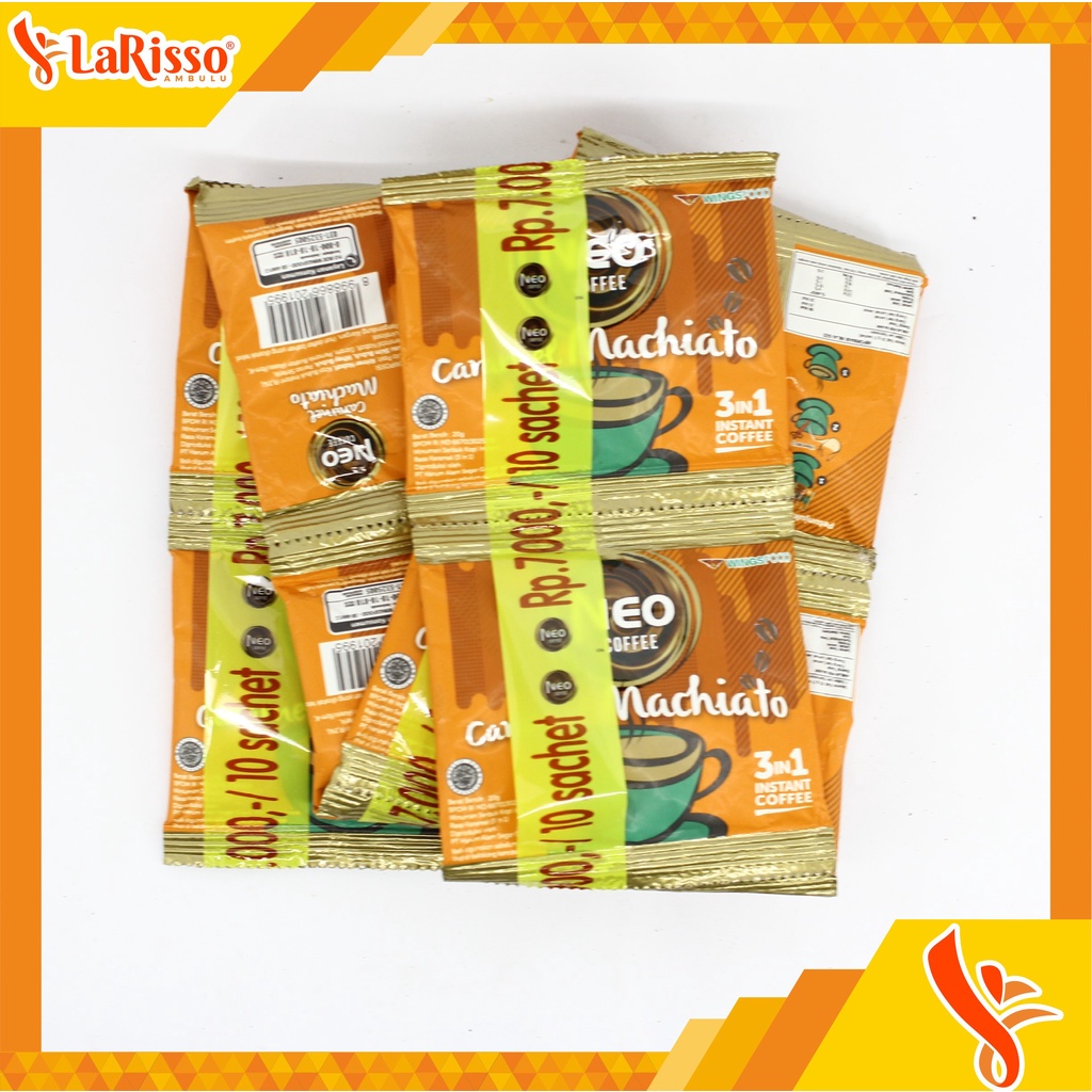 Jual KOPI NEO COFFEE 3IN1 INSTANT 10(+5)X20GR SACHET ALL VARIAN ...