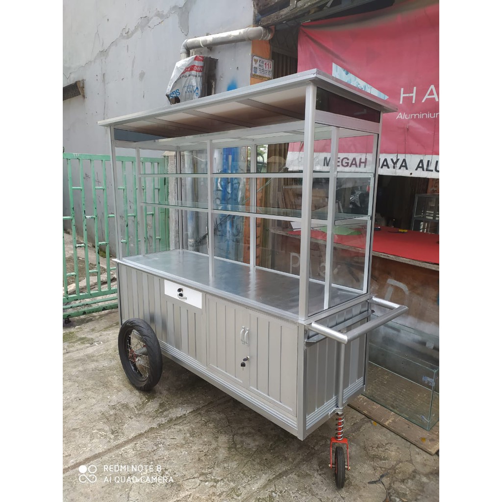 Jual Gerobak Roda Motor Serbaguna Buat Gorengan Lauk Mateng, Dll - FREE ...