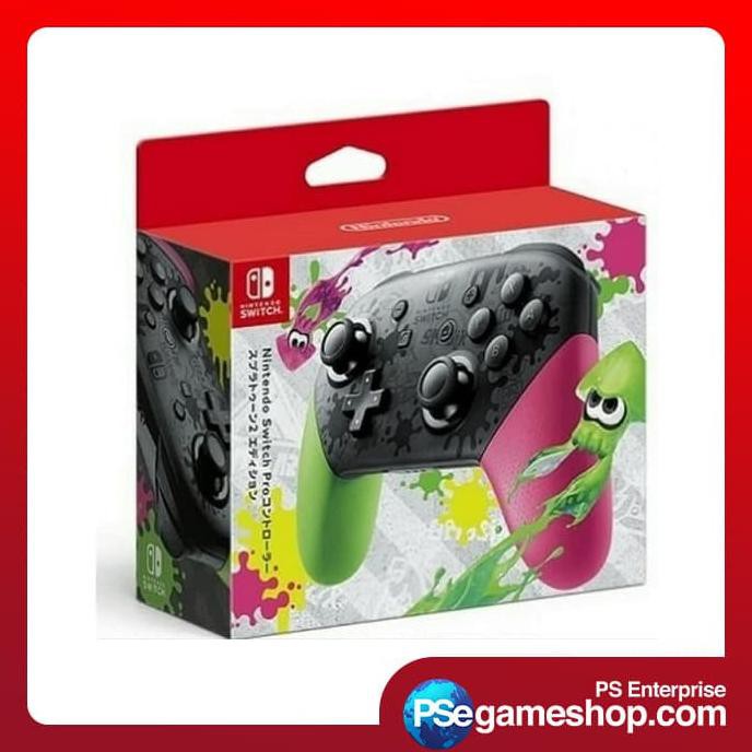 Jual Nintendo Switch Pro Controller Splatoon Edition | Shopee Indonesia