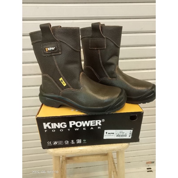 Jual SEPATU SAFETY KING POWER L 805 BROWN ORIGINAL | Shopee Indonesia