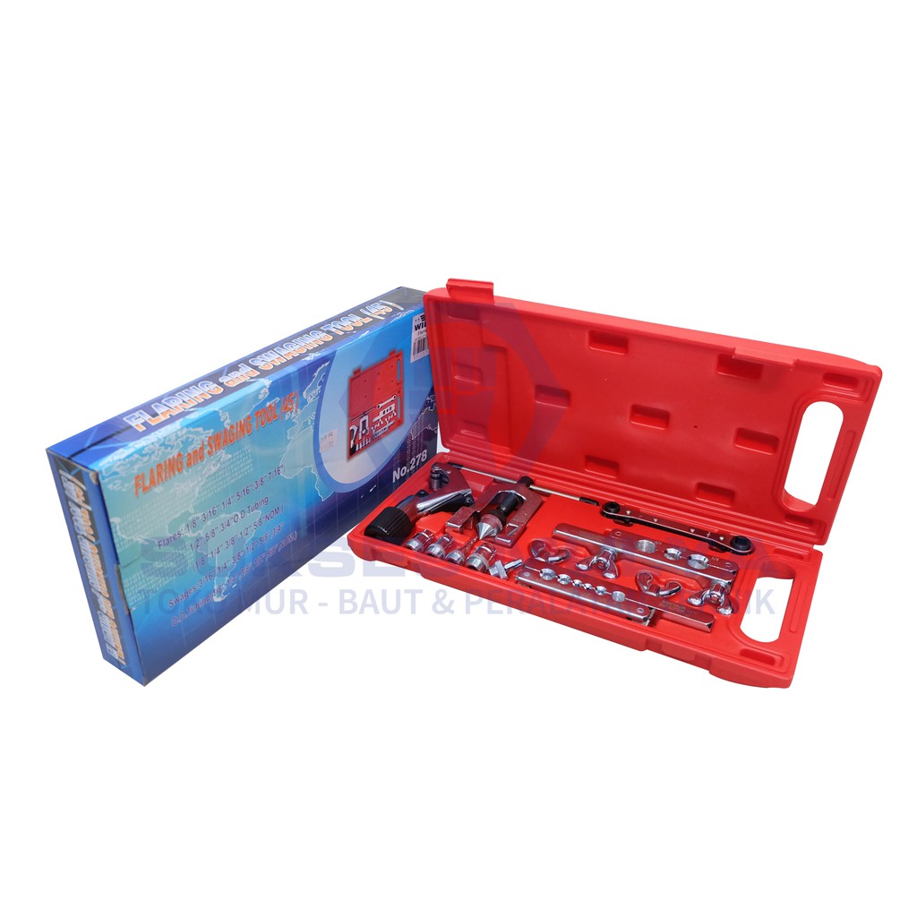 Jual WIPRO CT-278L Flaring Tool Komplit / Alat Pemekar Pipa | Shopee ...