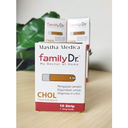 Jual refil stick strip family kolesterol dr familydr cholesterol ...
