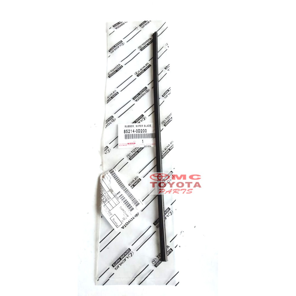 Jual Karet Rubber Wiper Depan Kiri Toyota Sienta 85214-0D200 | Shopee ...