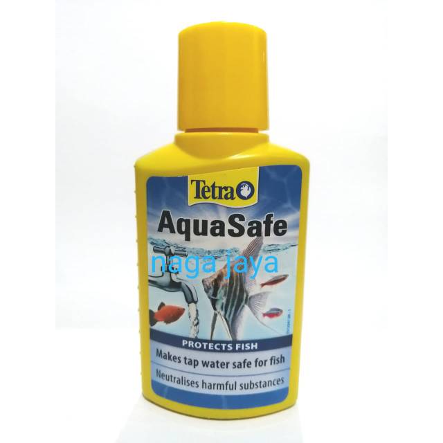 Jual Aqua safe tetra aquasafe original membuat air aquarium sehat utk ikan 100ml dan 500 ml ...