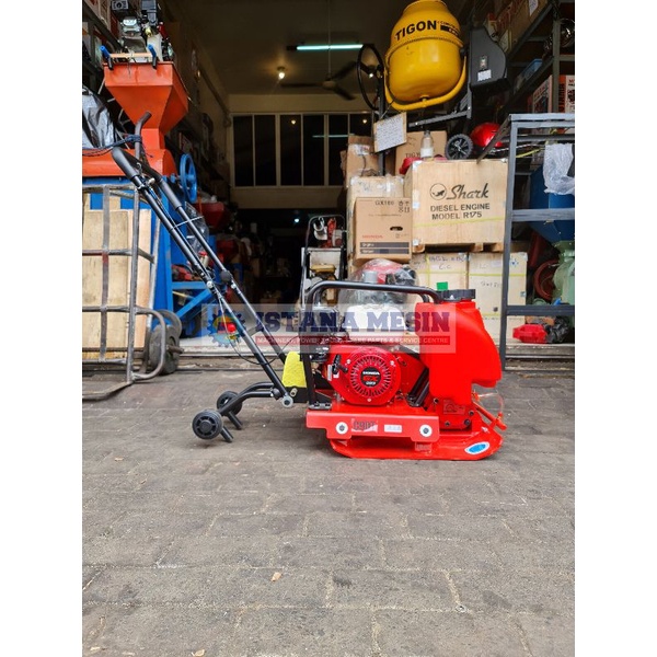 Jual MESIN COMPACTOR STAMPER KODOK TANAH PROQUIP C 90T COMPLETE HONDA ...