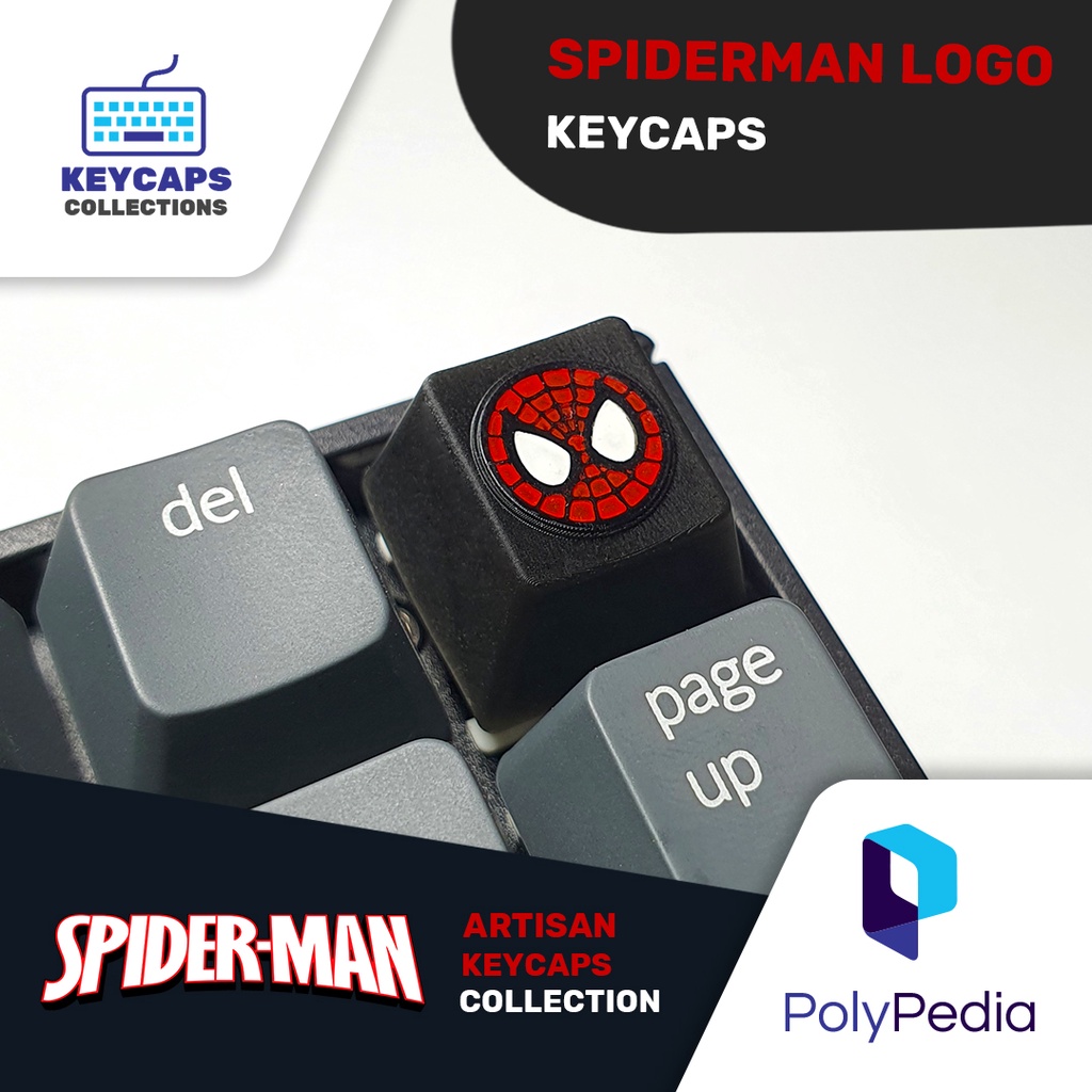Jual Spiderman Logo Keycap Keyboard Mechanical | Shopee Indonesia