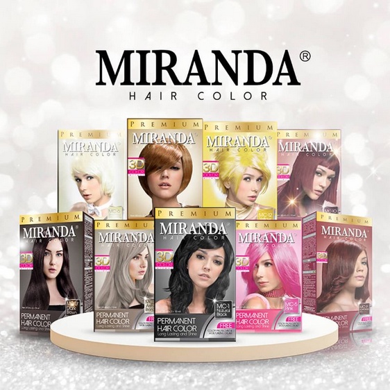 Jual Miranda Hair Color/Pewarna Rambut 30ml Miranda Color / Semir ...