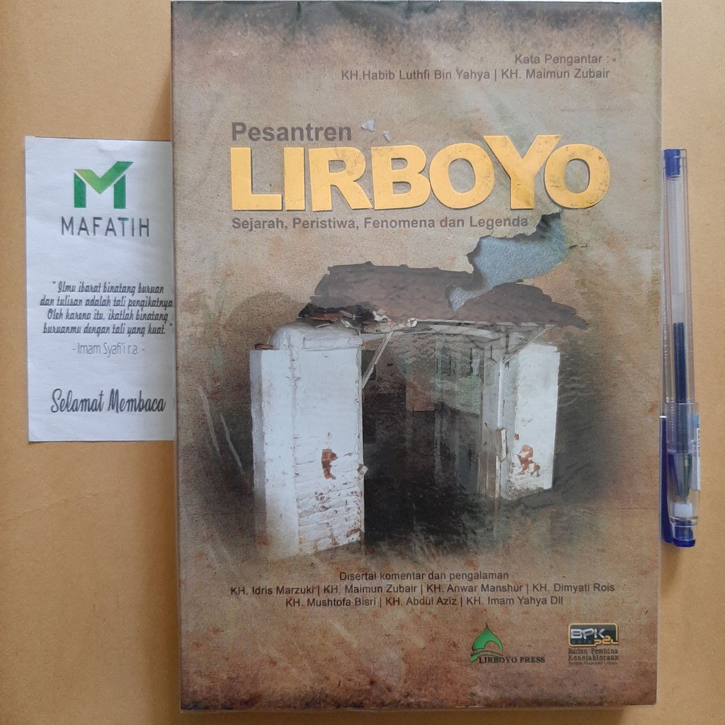 Jual Buku Pesantren Lirboyo - Sejarah, Peristiwa, Fenomena dan Legenda ...