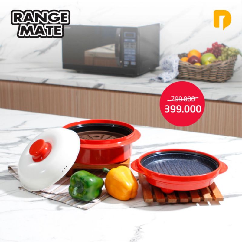 Jual Neo cook Range Mate Pan Infra heat / Steam makanan (dapat memasak ...