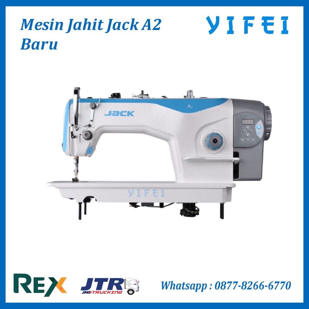 Jual mesin jahit jack otomatis potong benang A2 | Shopee Indonesia